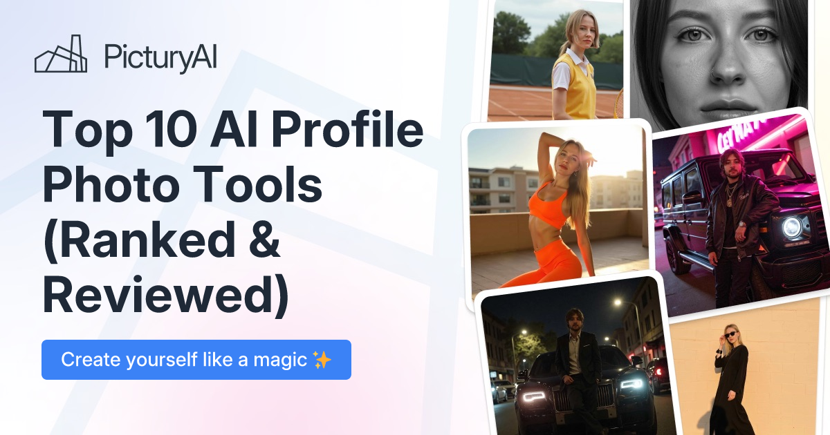 Top 10 AI Profile Photo Tools (Ranked & Reviewed)